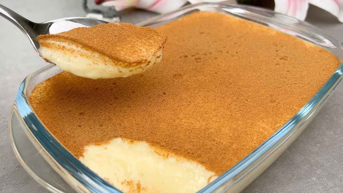 Recette du dessert au lait crémeux et fondant en bouche